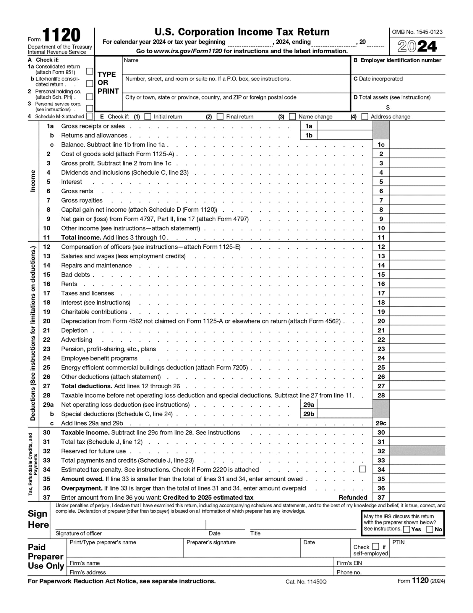 How To Fill Out Form 5472 – Step-by-Step Filing Guide - CPA Tax ...