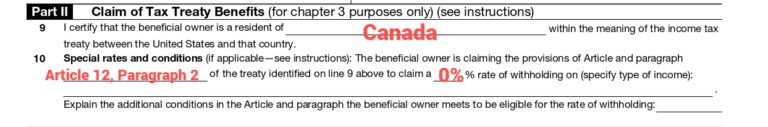 Form W-8BEN Explained: A Complete 2025 Guide For Foreign Individuals ...